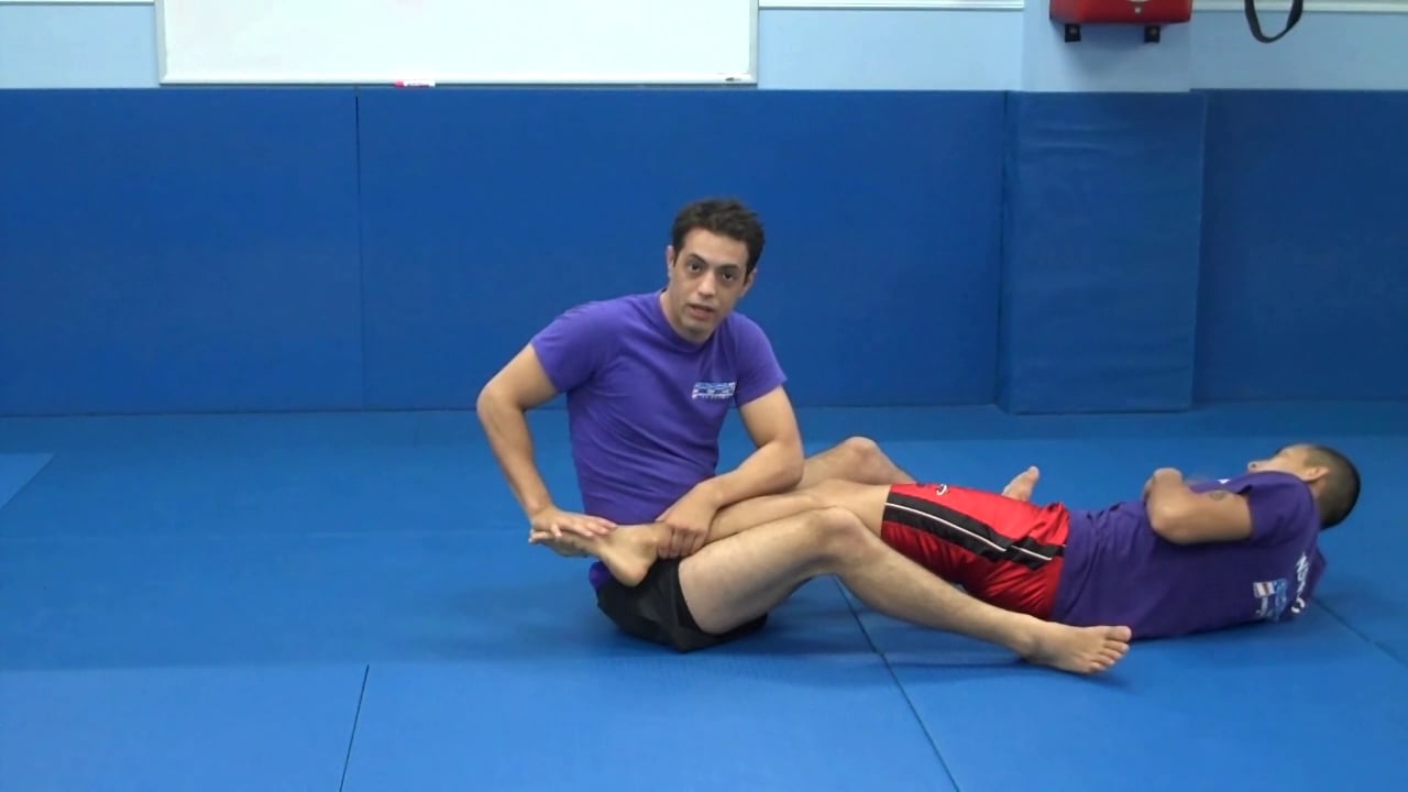 Ankle Lock From Open Guard - FFAcoach