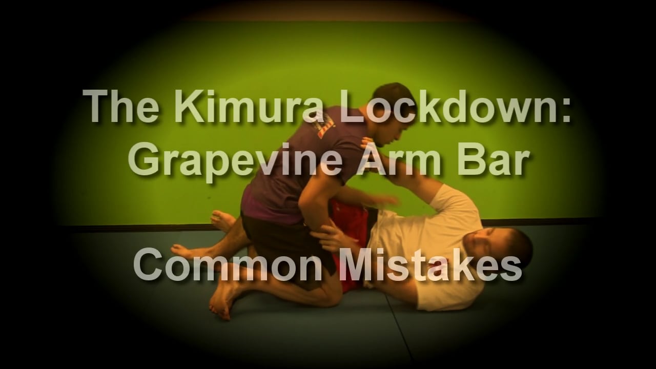 KTS 31 - Kimura Lock Down Grapevine Arm Bar - FFAcoach
