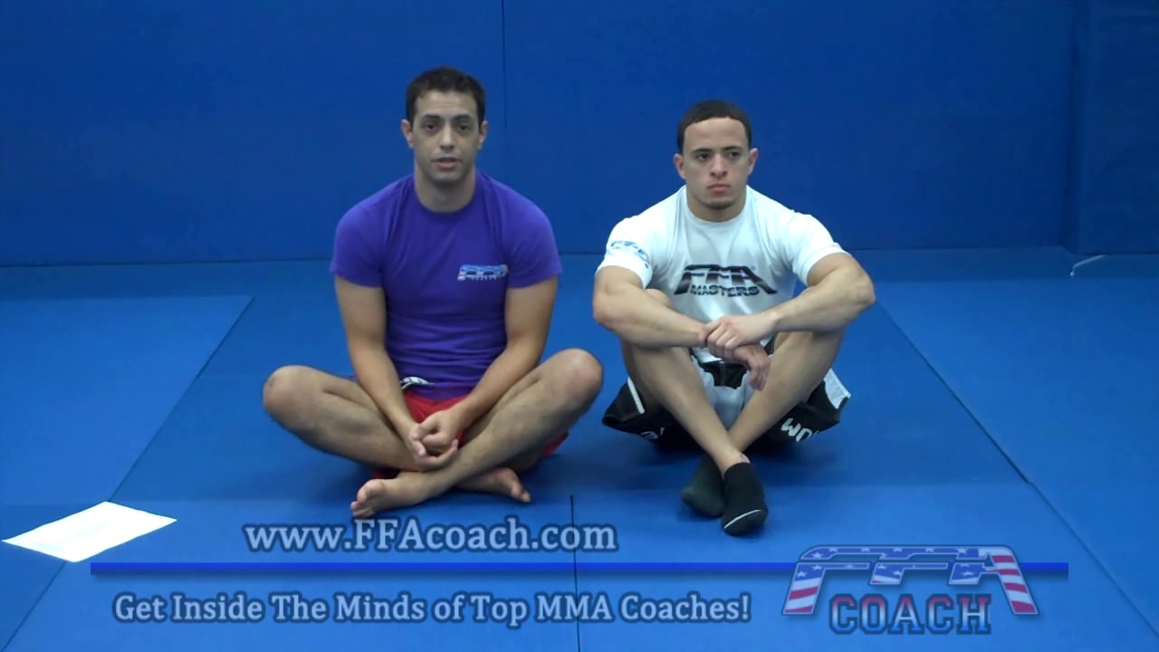 Triangle Choke From Guard - FFAcoach