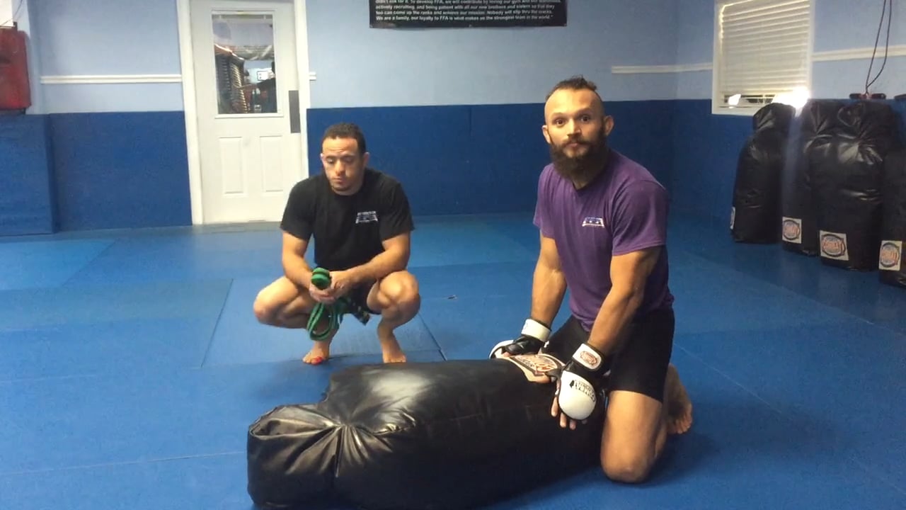 Ground and pound drill - FFAcoach