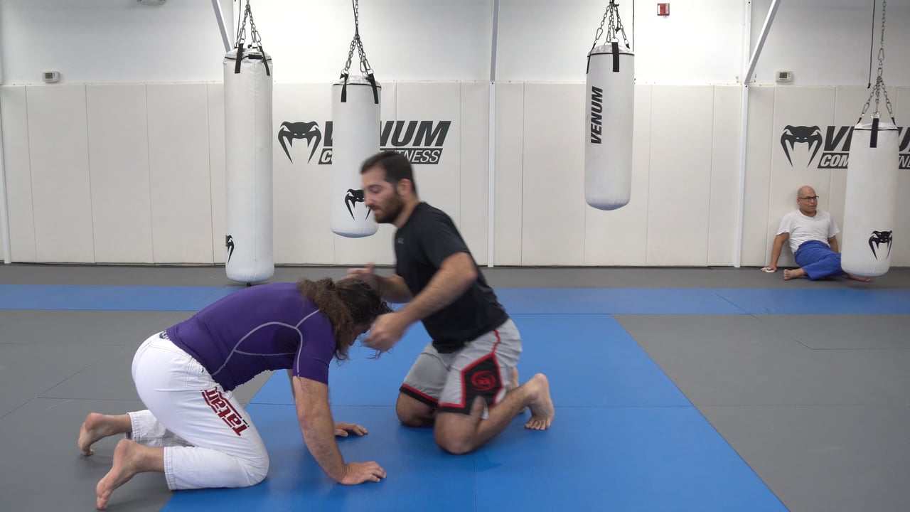 Over Hook Hip Throw to Headlock - FFAcoach