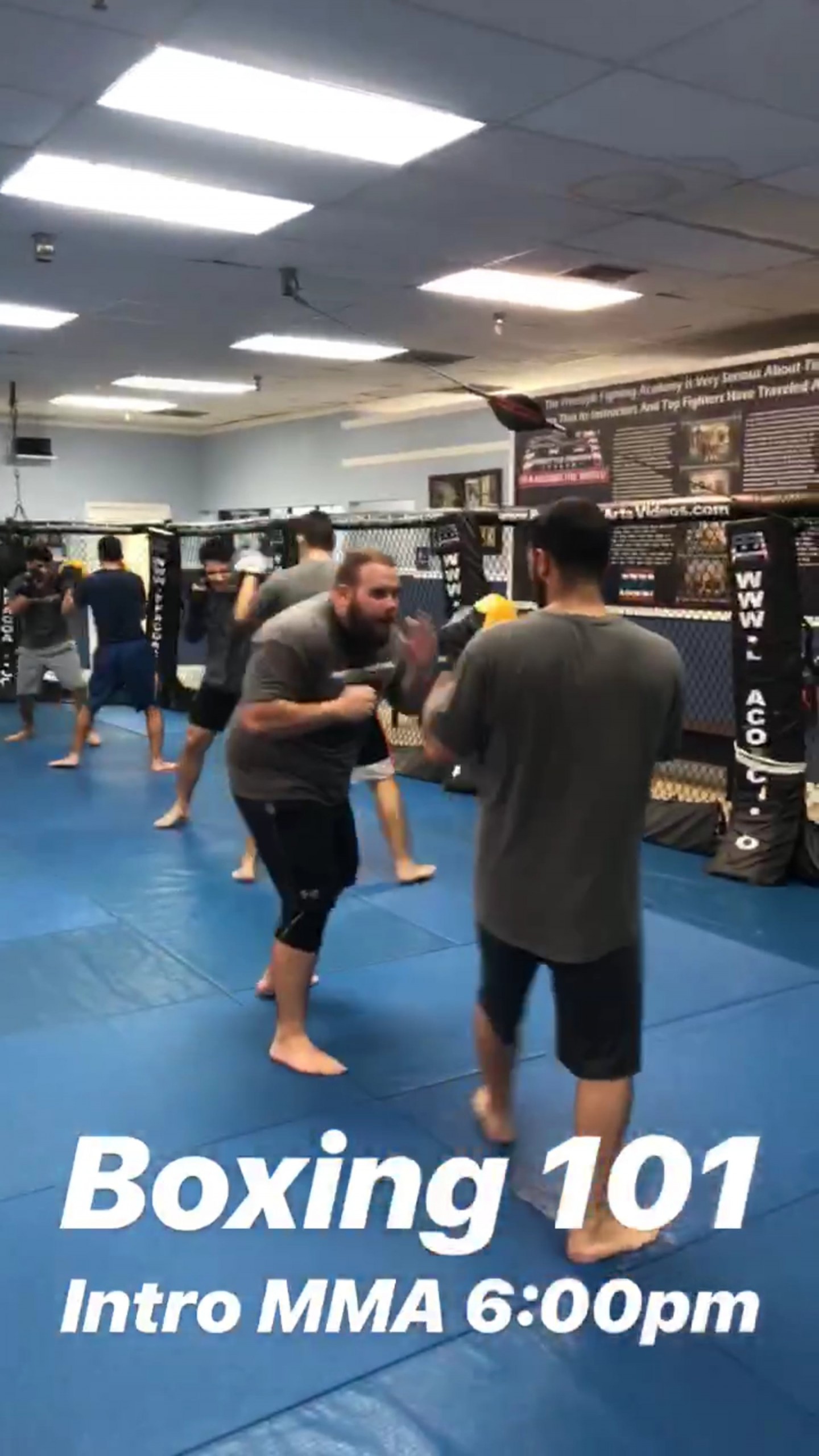 Boxing 101 side step jab - FFAcoach