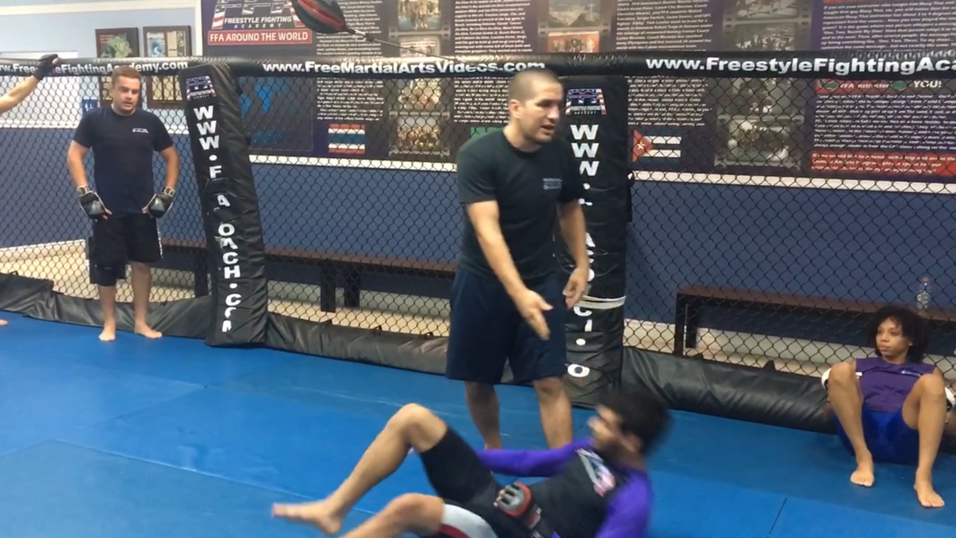 Knee Strike Take Down - FFAcoach