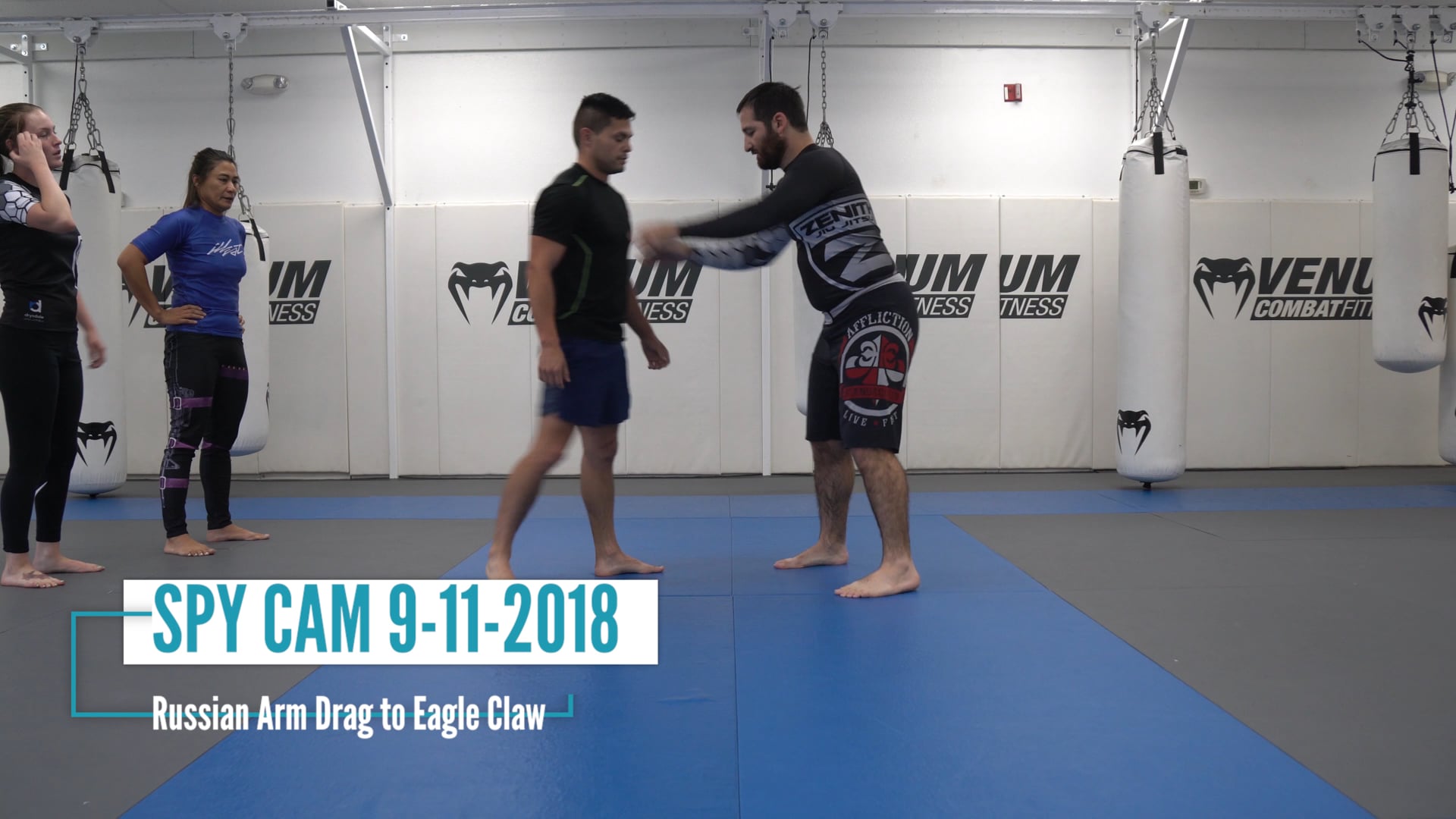 Russian Arm Drag to Eagle Claw - FFAcoach