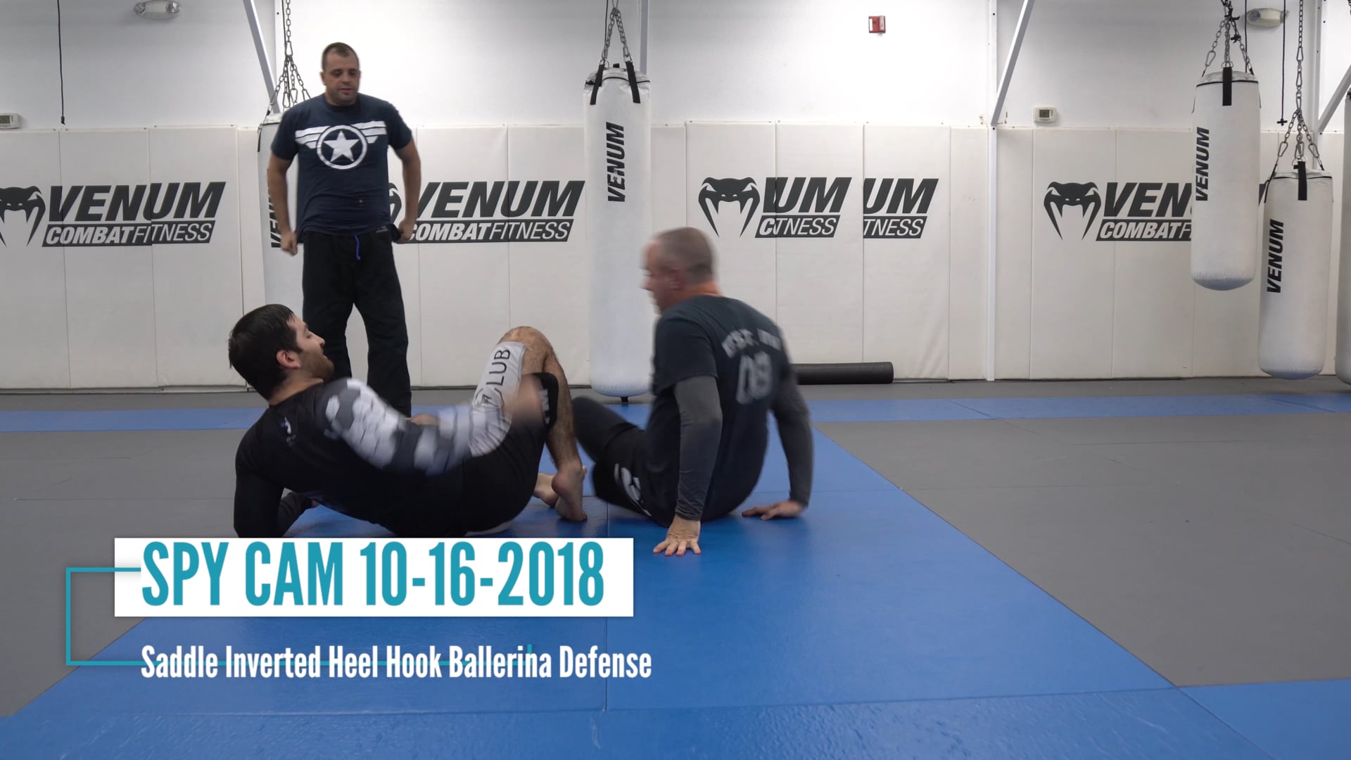 Saddle Inverted Heel Hook Ballerina Defense - FFAcoach