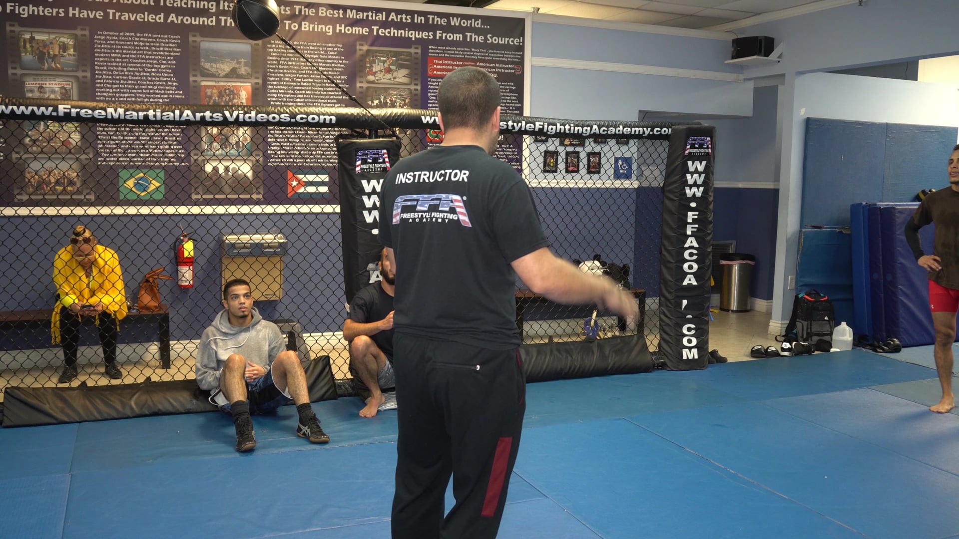 Underhook Post to Double Leg Setup - FFAcoach