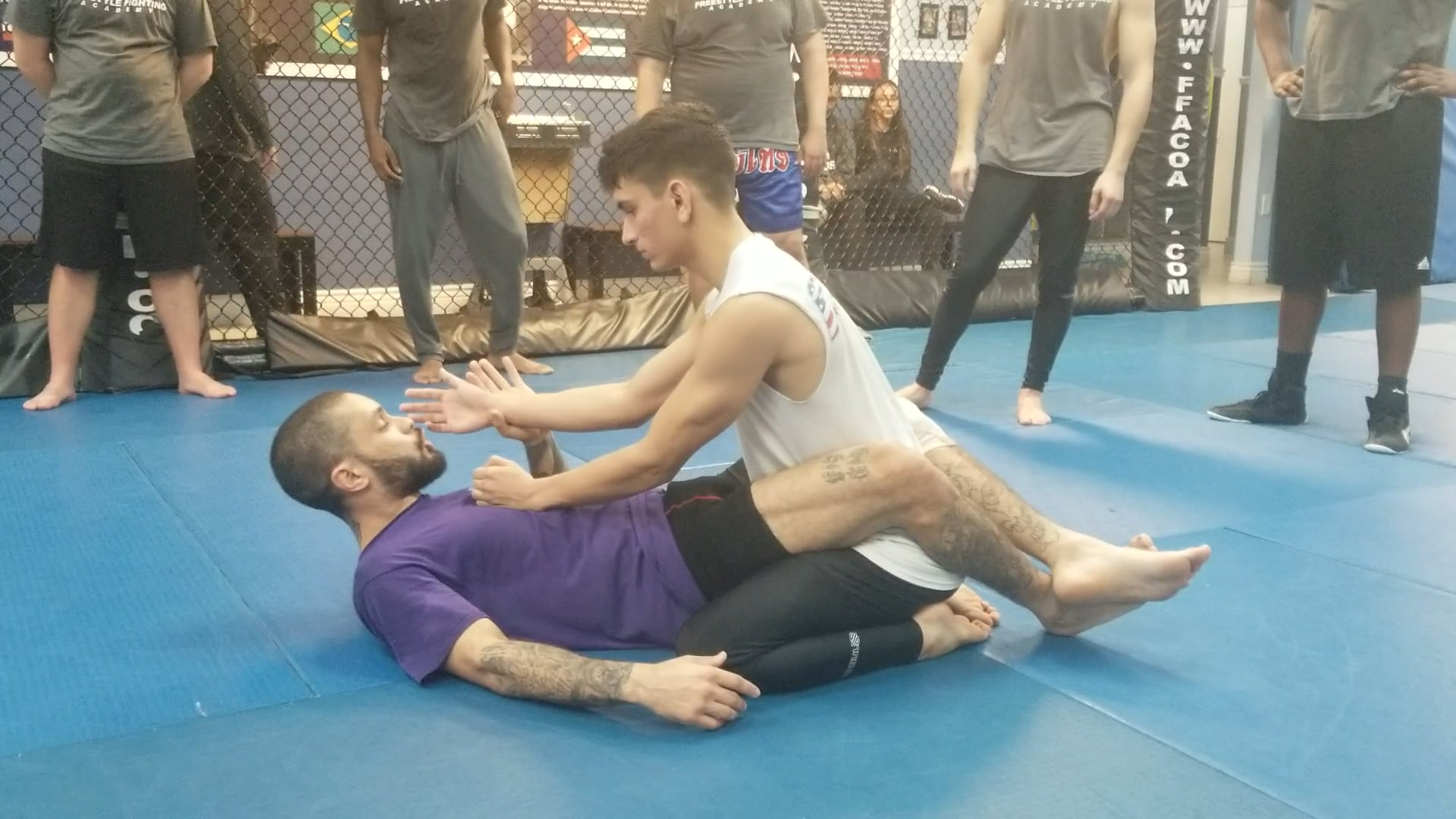 Arm Bar from guard - FFAcoach