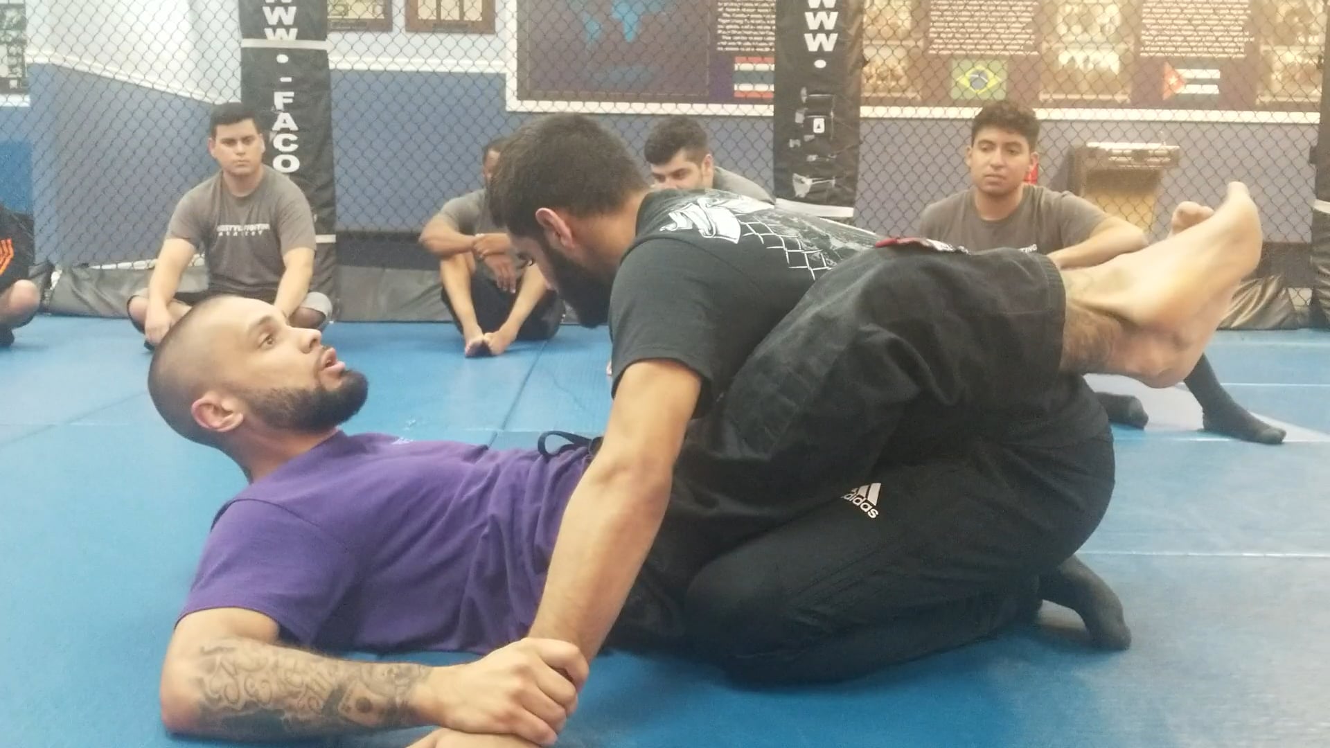 Triangle submission - FFAcoach