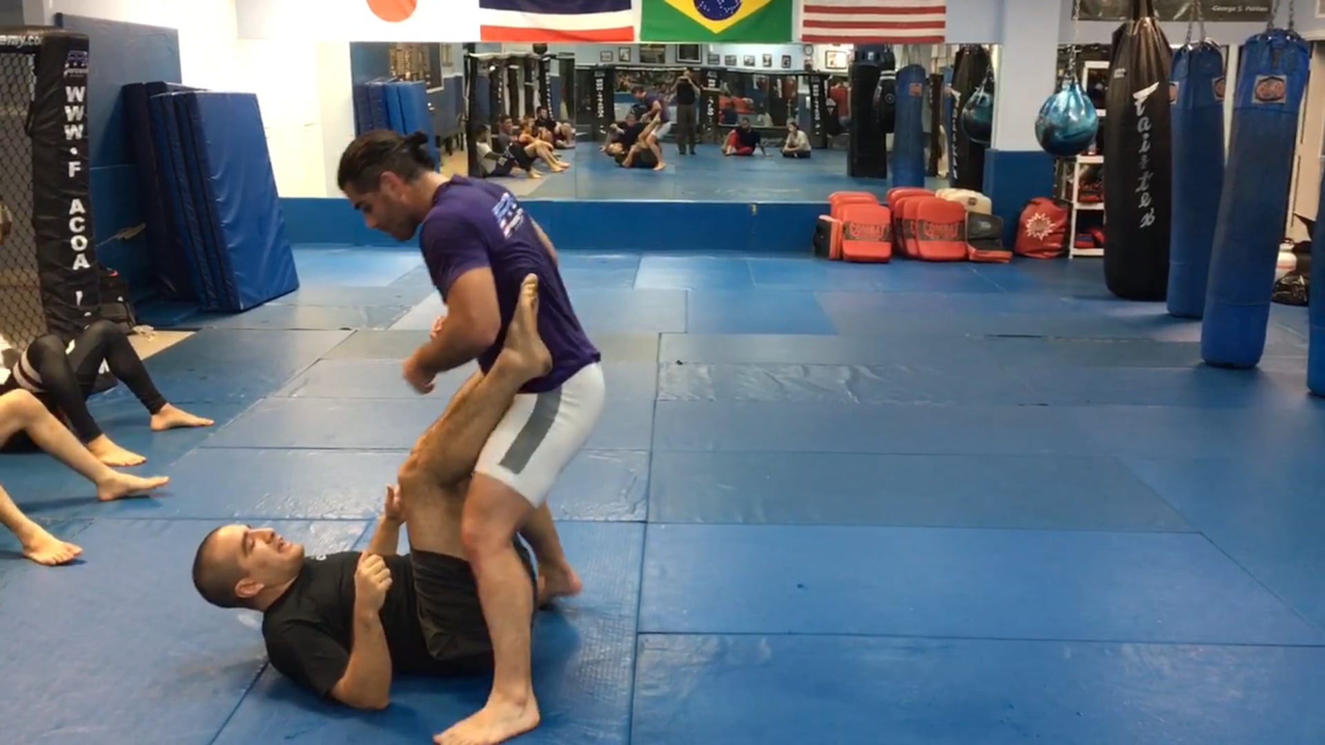 Back sweep to armbar - FFAcoach