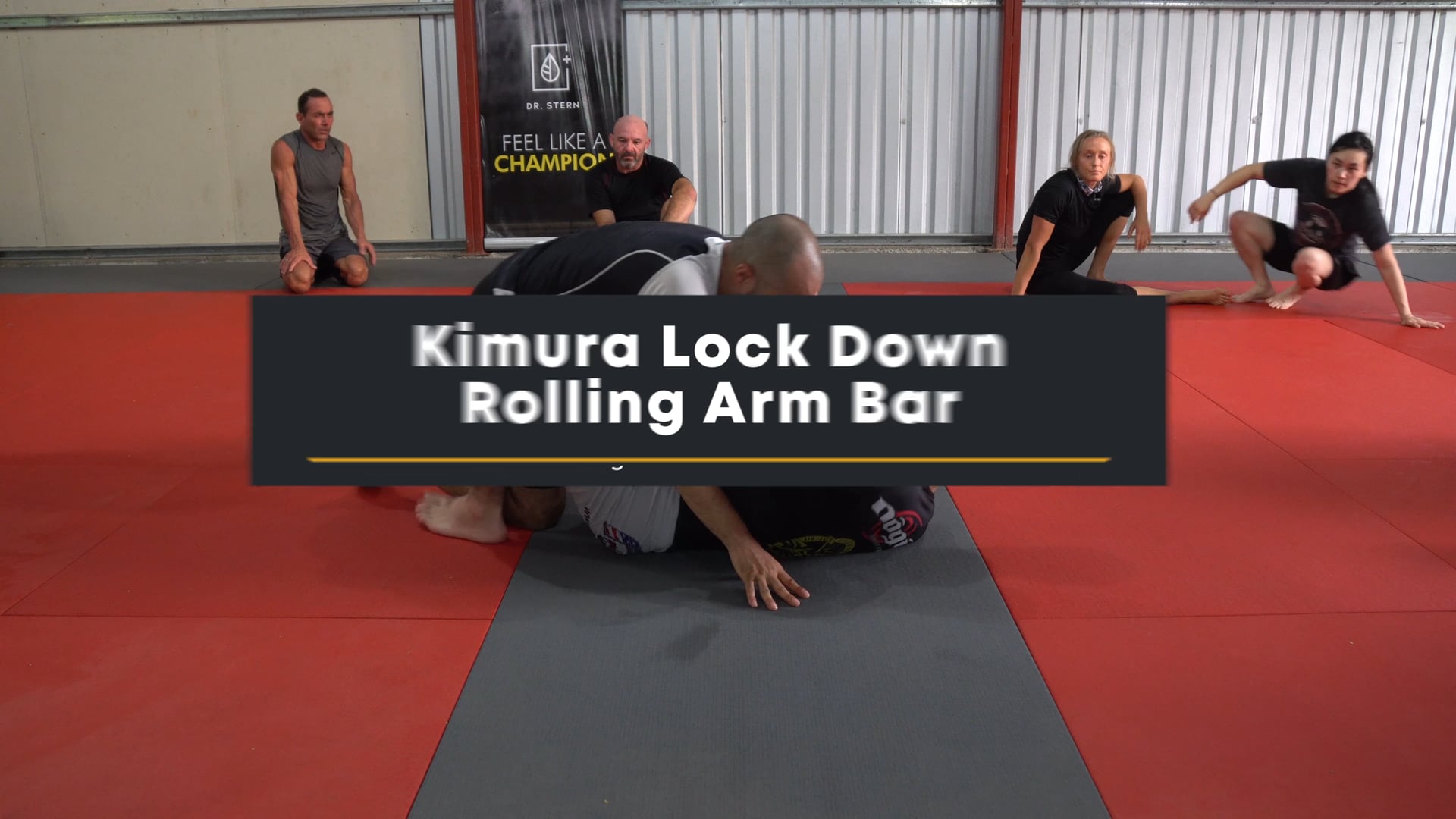 36 - Kimura Lock Down Rolling Arm Bar - FFAcoach