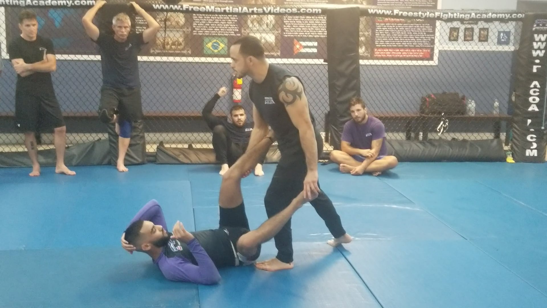 Heel Hook from Stand Up - FFAcoach