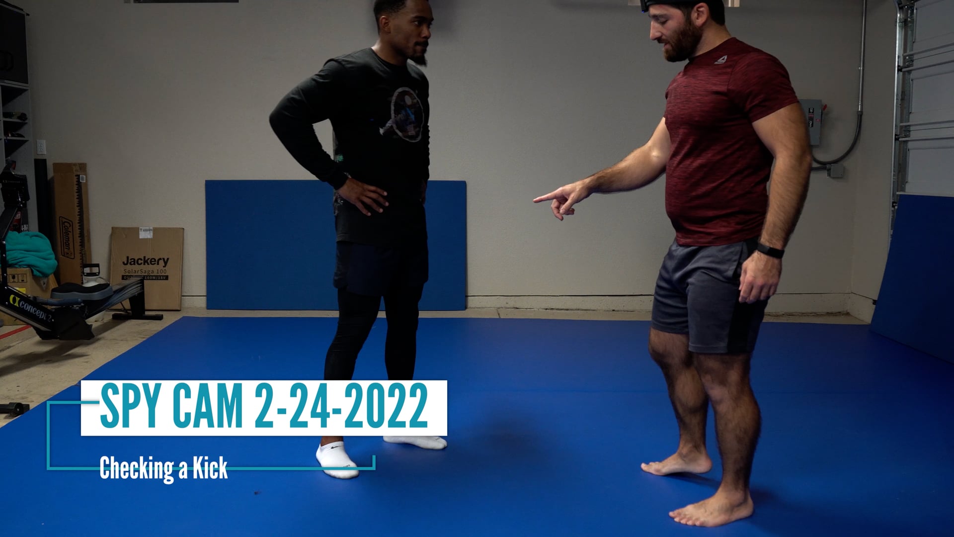MMA Beginner Series: Checking a Kick - FFAcoach