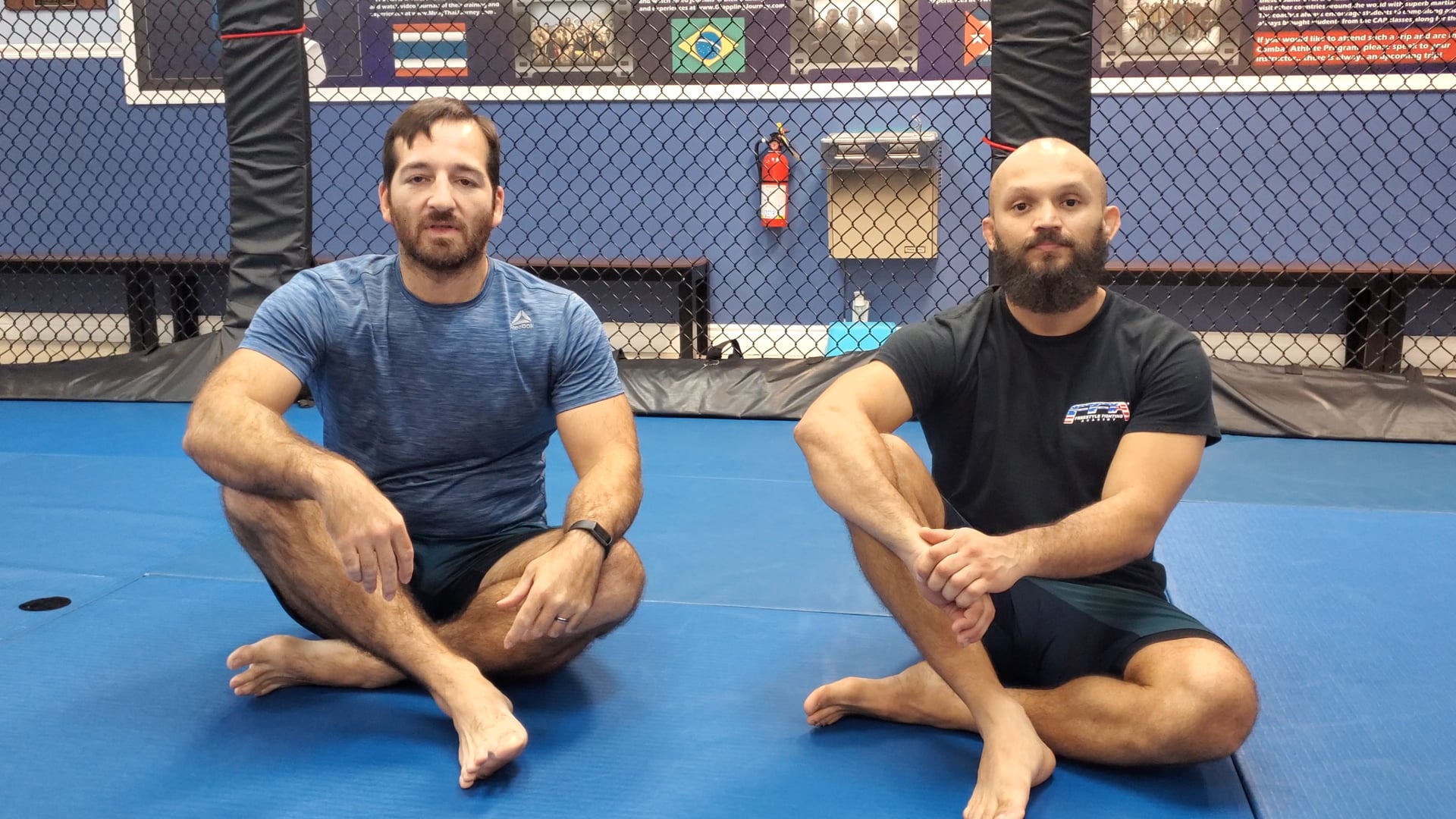 Circle Pass to Knee on Belly Mount - FFAcoach