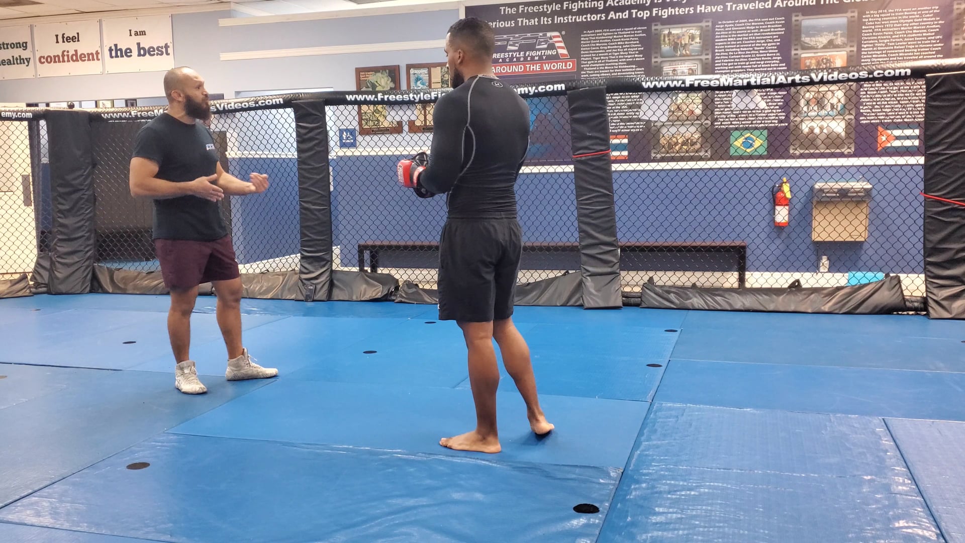 Killer Instinct Drills - Knock down to Double Throw by Pass to Knee on ...