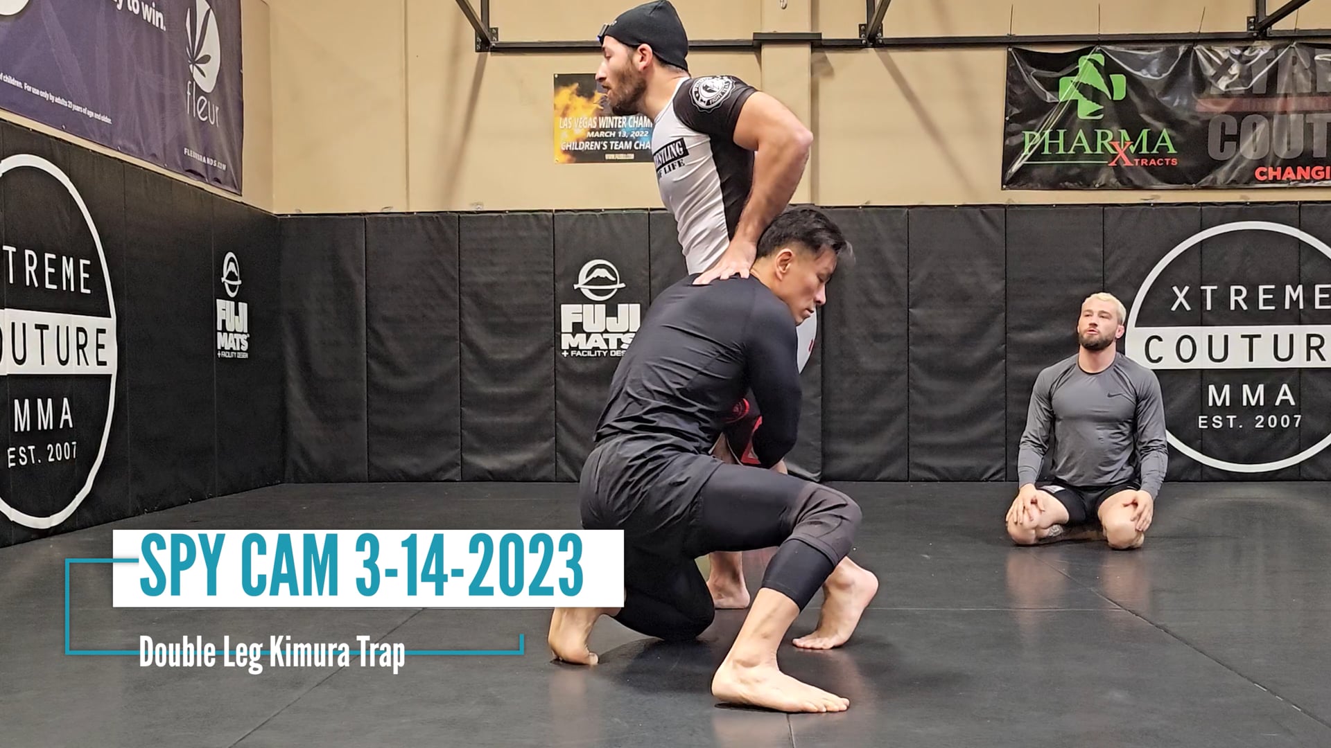 Double Leg Kimura Trap - FFAcoach